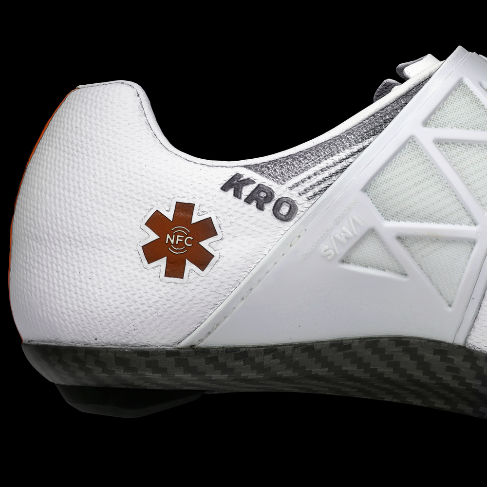DMT KR0 EVO SUPERLIGHT SHOES WHITE/SILVER - Ultimate Road Performance ...